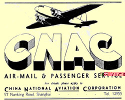 China Rhyming » Blog Archive » CNAC Air-Mail and Passenger Services